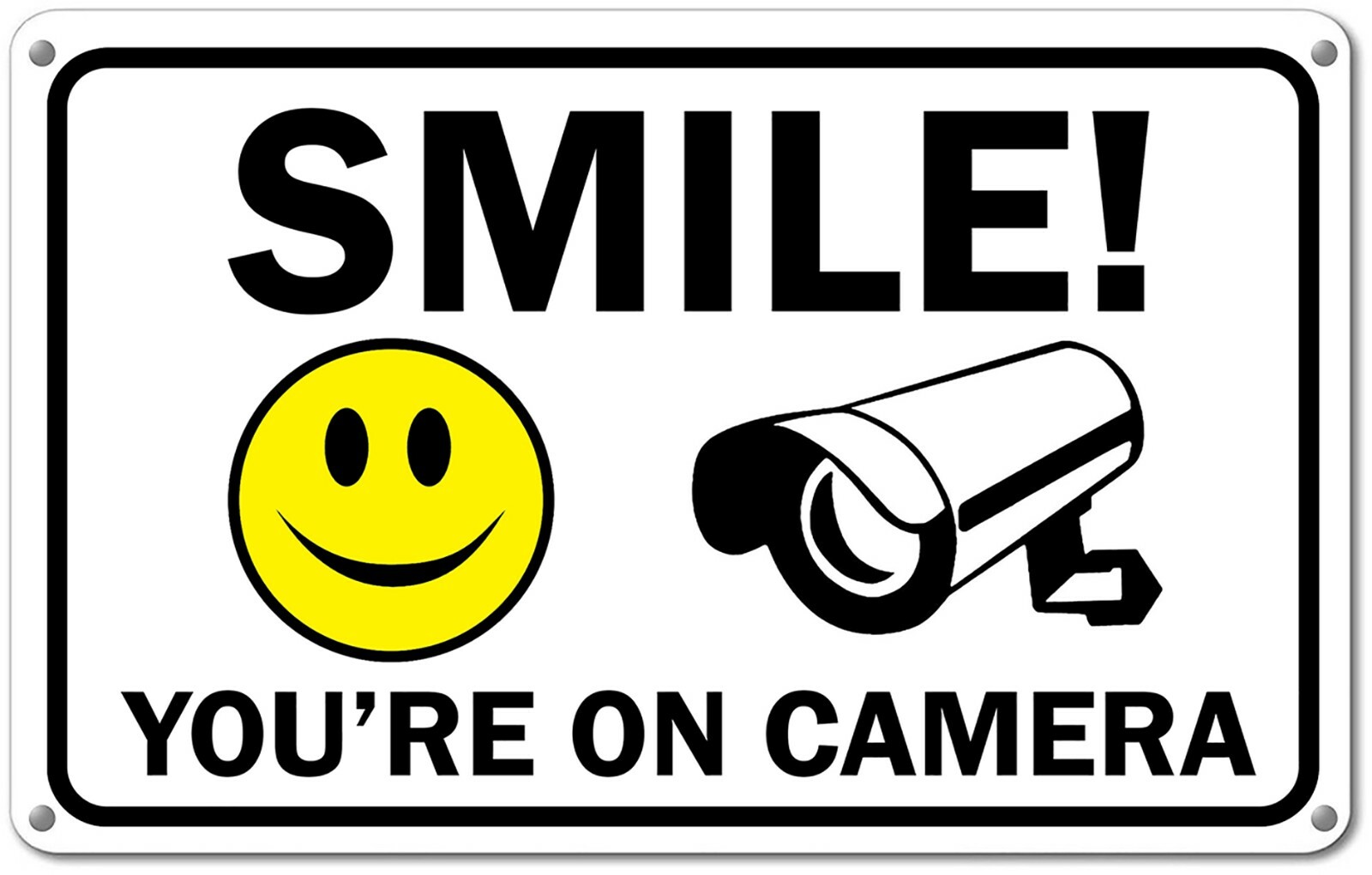 You Are On Camera Signs – Legal and Effective Use! - Blogenvision